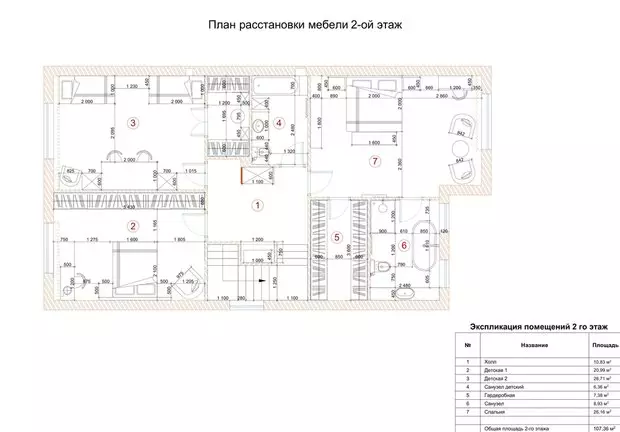 Rumah bandar di Krasnogorsk dengan perabot dibuat untuk memerintahkan 274676_35