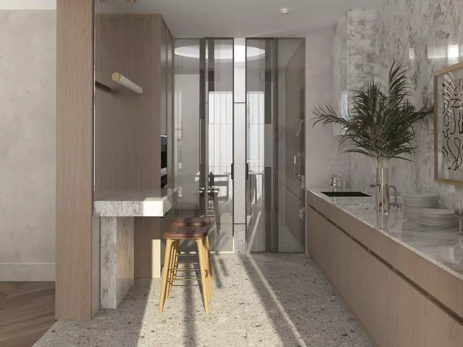 Petersburg Apartment yn Concept fan stadich libben