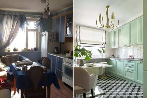 Před a po: Jak staré kuchyně se změnily po opravě