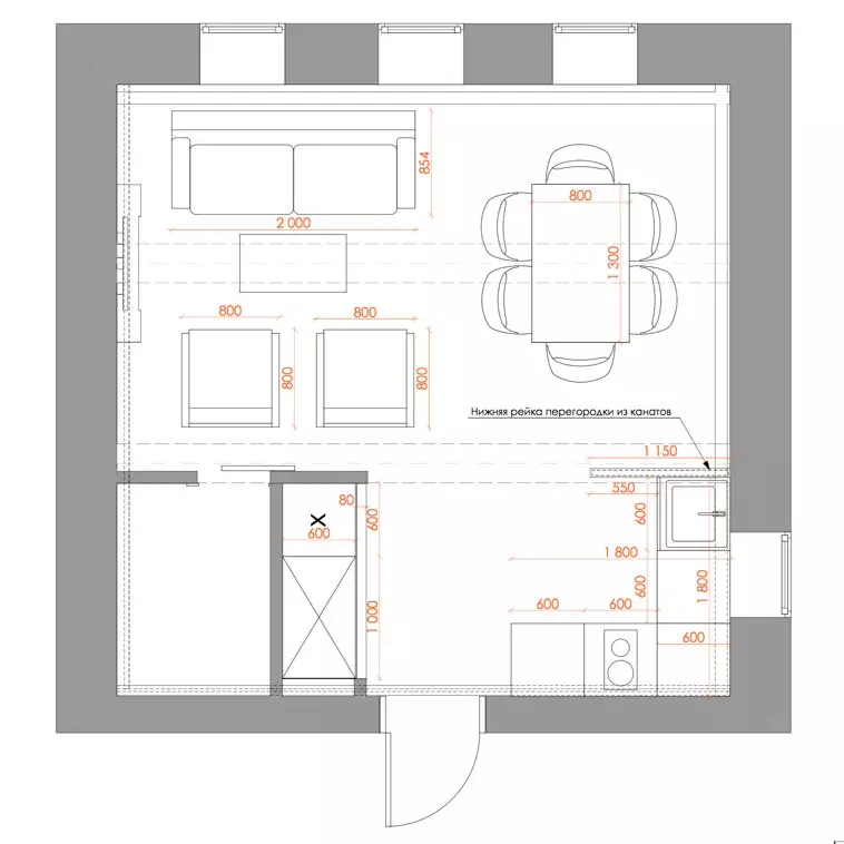 Nuotrauka: planavimas stiliaus, virtuvės ir valgomasis, svetainė, skandinaviškas, idėja, balta, projekto savaitės, kotedžas, smėlio, ruda, namai ir kotedžai, manders, elena proskurin, ivan proskurin, kosmoso4Life, kaip išduoti a Svetainė name, Omoikiri, QuickDeck, kaip padaryti virtuvę šalyje, kaip išduoti valgyklą šalyje, kaip padaryti dekoratyvinį židinį - nuotrauka