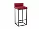 Stool Bar Wilson Burgundy Color