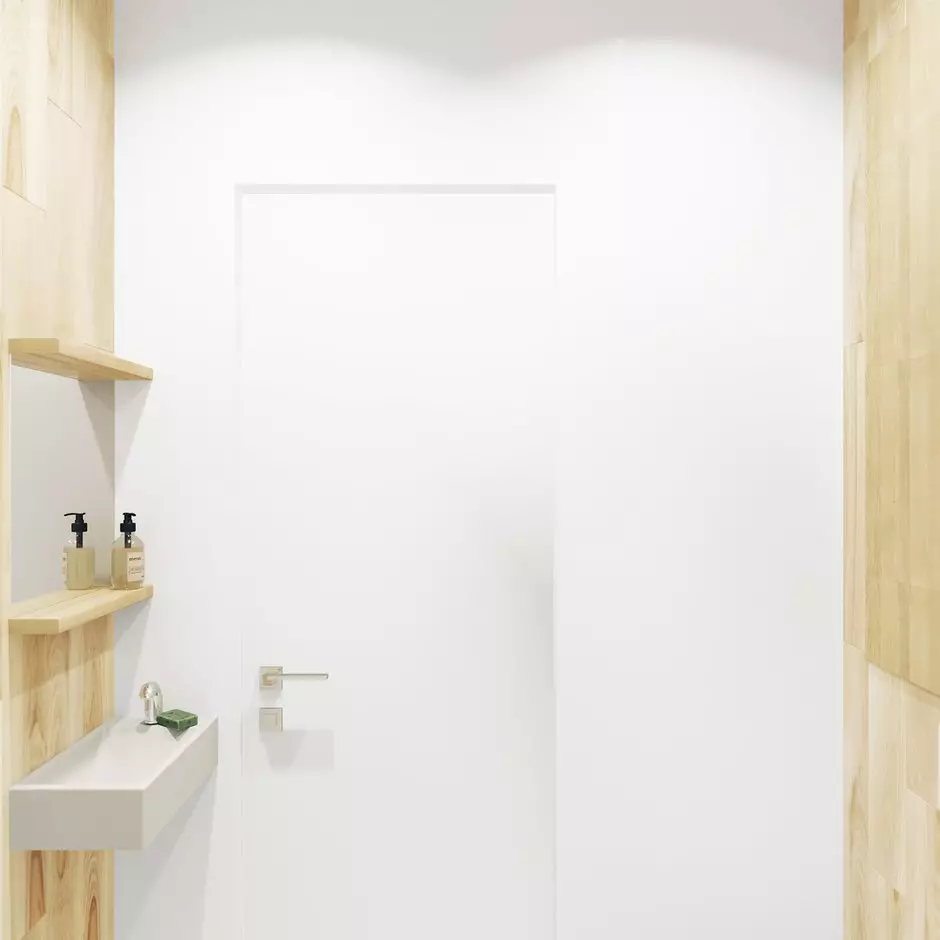 Foto: Banheiro em estilo minimalismo, moderno, apartamento, projeto da semana, St Petersburg, casa monolítica, 3 quartos, 60-90 metros, mais de 90 metros, linhas - foto