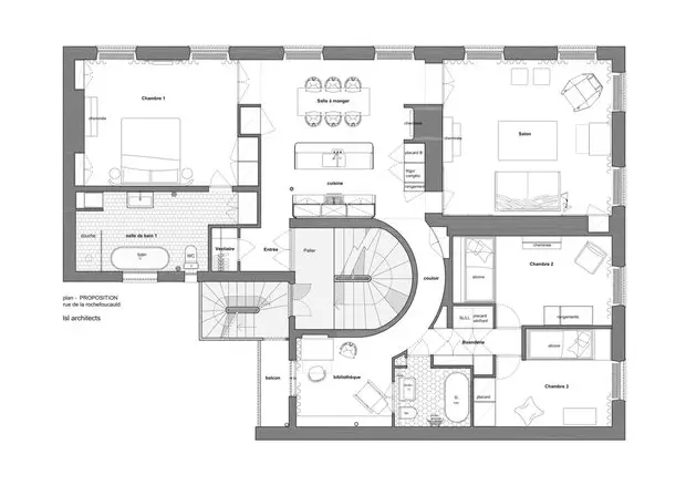 Foto: estilo, escandinavo, moderno, apartamento, branco, paris, vermelho, azul, guia, mais de 90 metros - foto