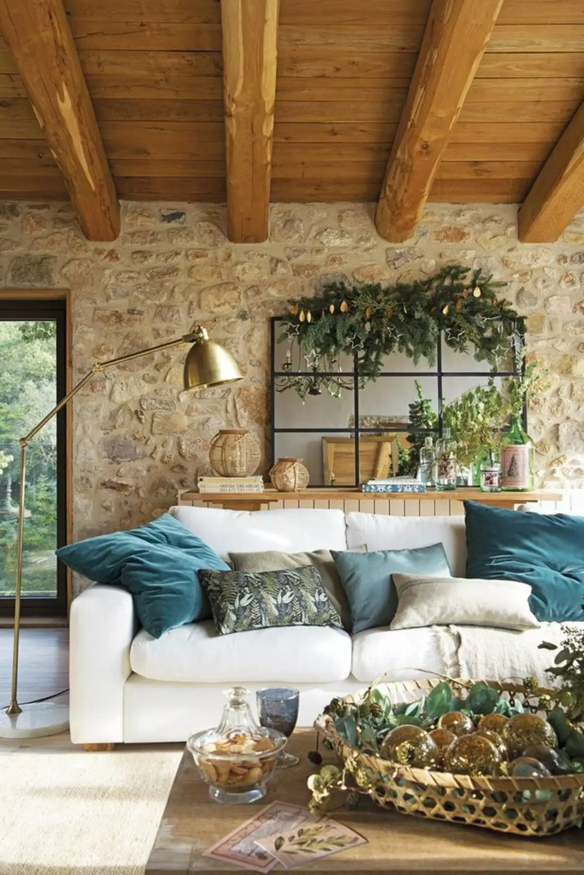 Foto: Kamar Urip ing Provence lan Country Gaya, House, White, Beige, Biru, Turquoise, Eco, House and Cottage - Foto