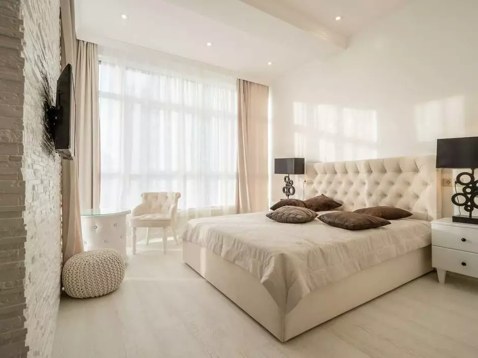 Photo: Chambre à coucher dans le style classique, moderne, cuisine et salle à manger, salle de bain, salon, bureau, blanc, semaine de projet, noir, beige, bleu, 4 ou plus, plus de 90 mètres, Premium - Photo