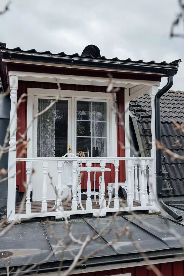 Foto: V slogu, Provence in Country, Classic, Skandinavski, Eklektik, Hiša, Švedska, White, Cottage, Stockholm, Siva, Blue, Brown, House in Počitniška hiša, 4 in več - fotografija