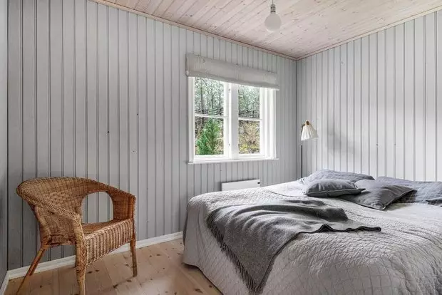 Mufananidzo: Imba yekurara muNyika (Scandinavia, Imba, Minimum, Tsvuku, Grey, House uye Cottage, Photo