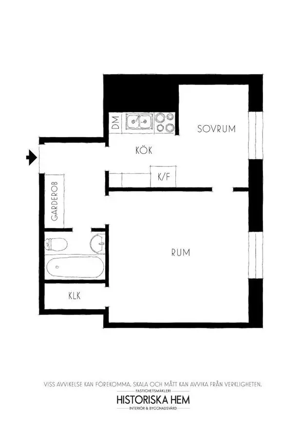 Ảnh: Trong Phong cách, Scandinavia, Căn hộ, Mẹo, Trắng, Xanh, Xám, 1 phòng, Lên đến 40 mét - Ảnh