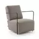 Gamer Armchair Grey Brown