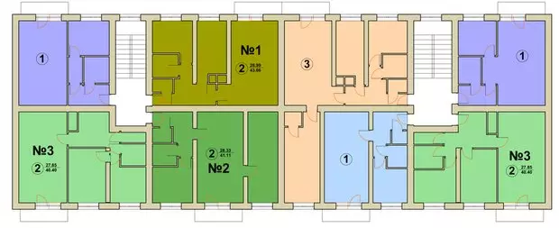 Argazkia: Plangintza Estiloa, Apartamentua, Etxeak eta Apartamentuak, Retevelopment, Khrushchev, 1-511 - argazkia