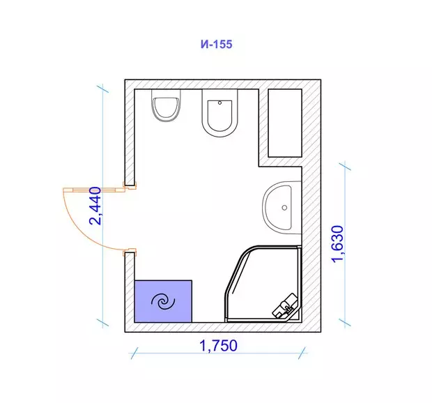 Foto: Të tjera në stilin, apartament, shtëpi dhe apartamente, këshilla, P-46, P-111m, dhe-155, II-03, Copet Sail - Foto