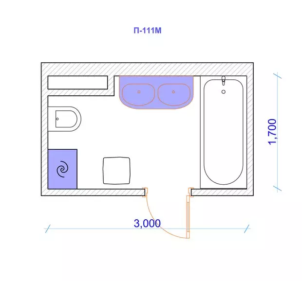 Foto: Të tjera në stilin, apartament, shtëpi dhe apartamente, këshilla, P-46, P-111m, dhe-155, II-03, Copet Sail - Foto