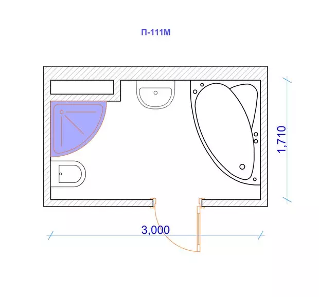 Foto: Oare yn styl, appartemint, huzen en apparteminten, tips, P-46, P-111m, en-155, II-03, Copet Sail - Foto