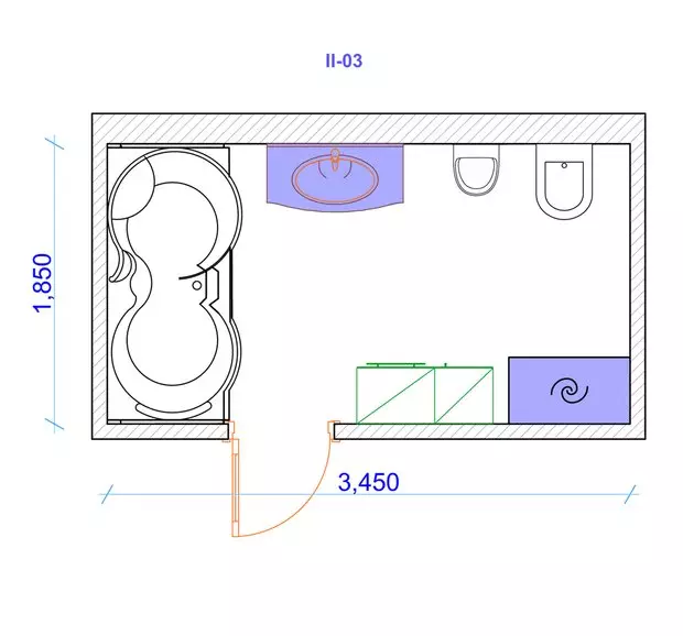 Foto: Të tjera në stilin, apartament, shtëpi dhe apartamente, këshilla, P-46, P-111m, dhe-155, II-03, Copet Sail - Foto