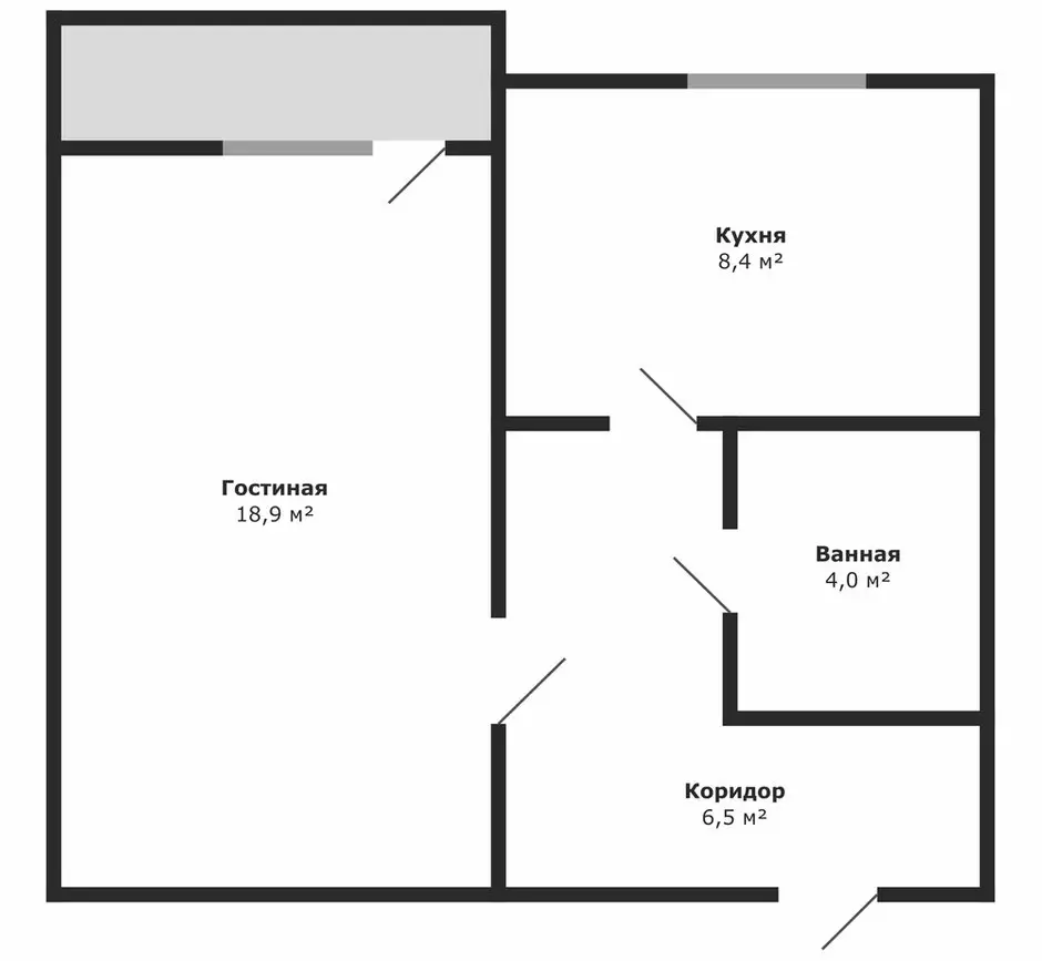 Ahoana ny fomba fandaminana odnushku ao P-44: hevitra avy amin'ny IKEA