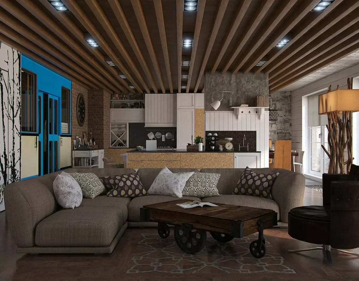 Foto: obývací pokoj v moderním stylu, interiérový výzdoba, apartmán, foscarini, restaurátorský hardware, domy a apartmány, IKEA, projekt týdne - foto