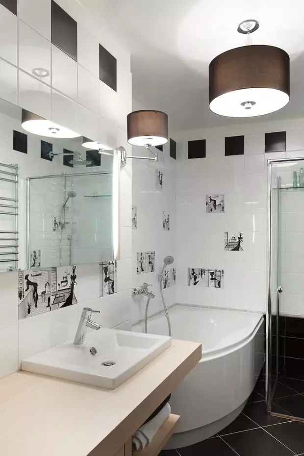 Gratuite: Salle de bain Dans Style Moderne, Appartement, Artemide, Boconcept, Calligaris, Couleur à l'intérieur, Maisons et appartements, Saint-Pétersbourg - Photo