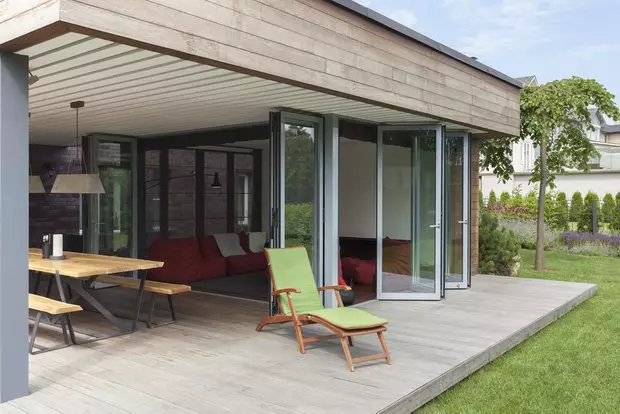 Foto: terrazza in moderno, casa e cottage, stima, ametis da stima, campagna veranda - Foto