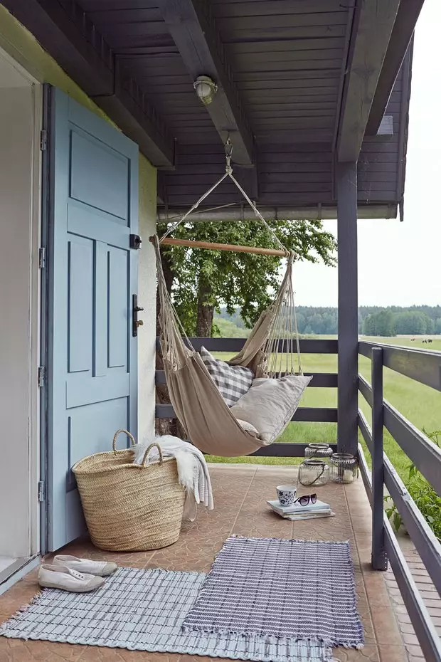 Foto: terrazza scandinava, casa e cottage, stima, ametis di stima, campagna veranda - Foto