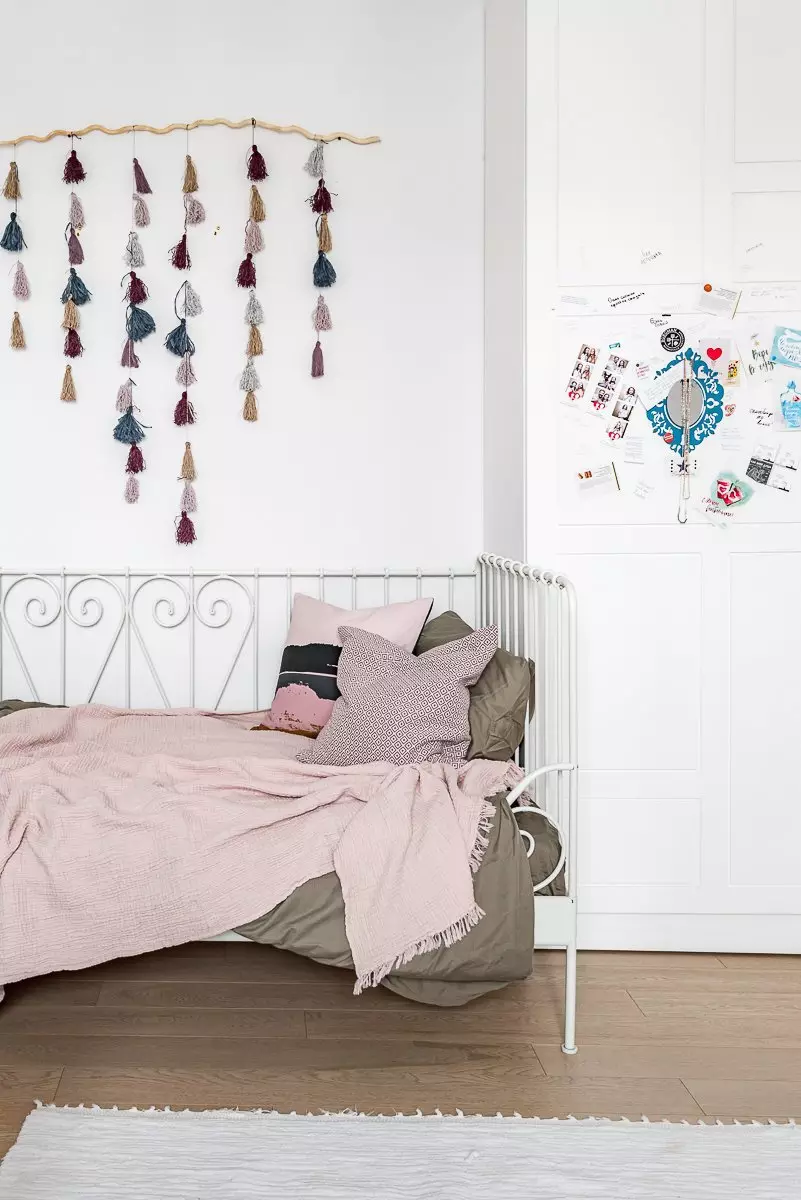 照片：斯堪的納維亞風格的臥室，現代，折衷，公寓，本週的項目，Chelyabinsk，2間客房，60-90米，朱莉婭Fambulova，Natalya Gorbunova - 照片