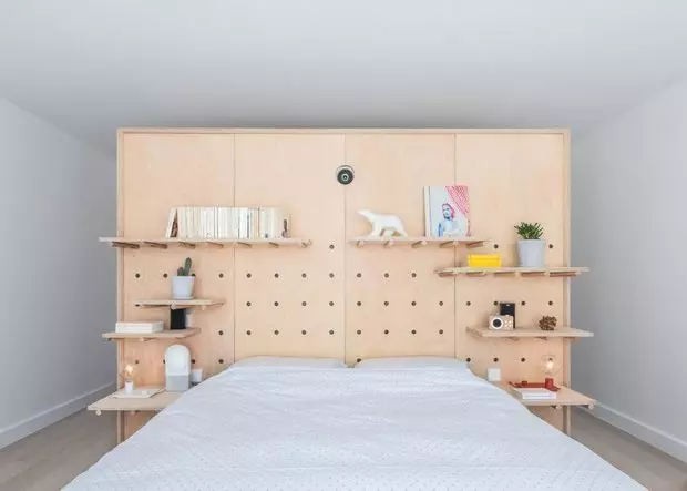 Gratuite: Chambre dans Style Minimalisme, Moderne, Intérieur Décor, Appartement, France, Paris, 4 ans et plus, Plus de 90 mètres - Photo