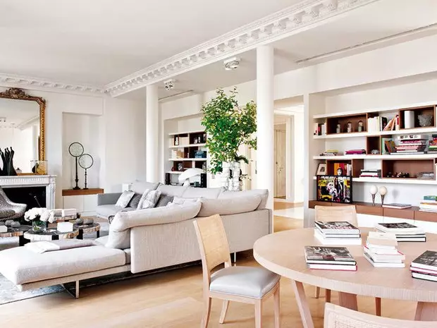 Llun: Ystafell Fyw fodern, Decor Tu, Ffrainc, Paris - Llun