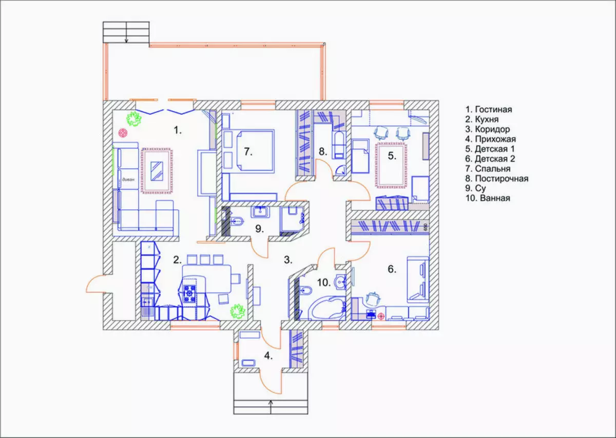 Foto: Altro in stile, arredamento interno, casa, arredamento, colore all'interno, case e appartamenti, Mediterraneo, Grecia - Foto