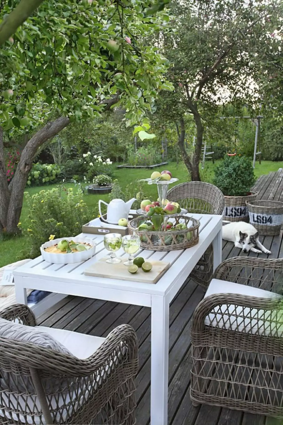 Foto: Provence and Country Terrace, Interieur Decor, House, Cottage, Poalen, hûs en húskes - Foto