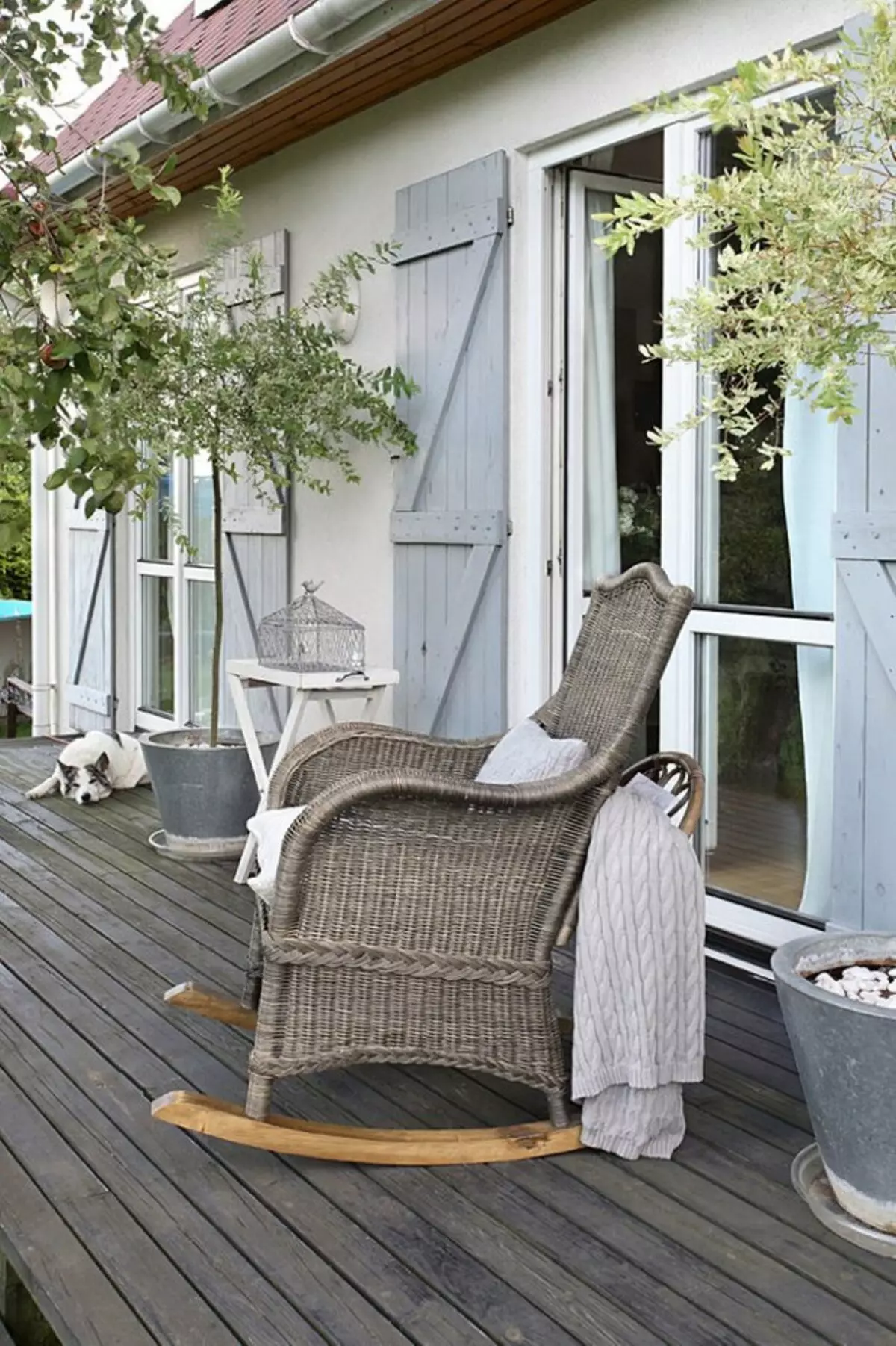 Foto: Provence and Country Terrace, Interieur Decor, House, Cottage, Poalen, hûs en húskes - Foto