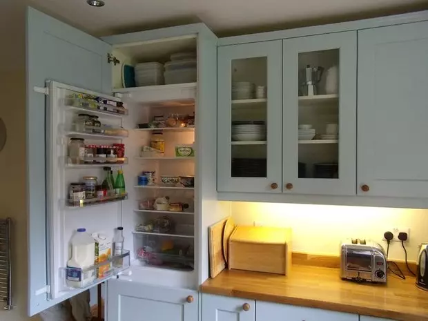 Foto: cucina e sala da pranzo in stile, camere interne, elettrodomestici - Foto