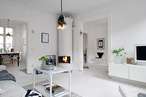 Litrato: Buhi nga Sulud sa Scandinavian Style, Interior Decor, Decor sa Home, kolor sa sulud, puti, eco - litrato