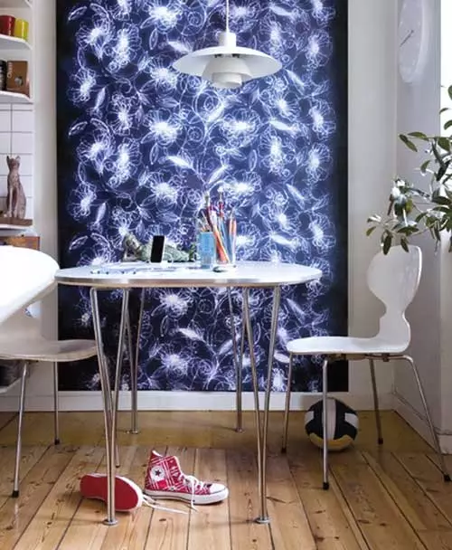 Foto: Birou de stil scandinav, modern, camere pentru copii, interioare, pictura - fotografie