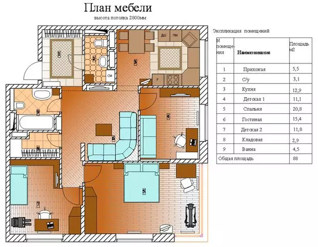 Poto: Langkung finero, apartemen, tip, laksanakeun dina prakna, andryi Lyamin-Borotin - poto