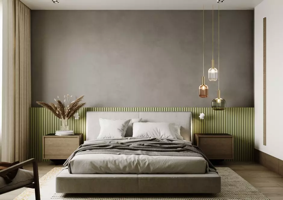 Photo: Bedroom in the style of modern, project of the week, premium - Photo