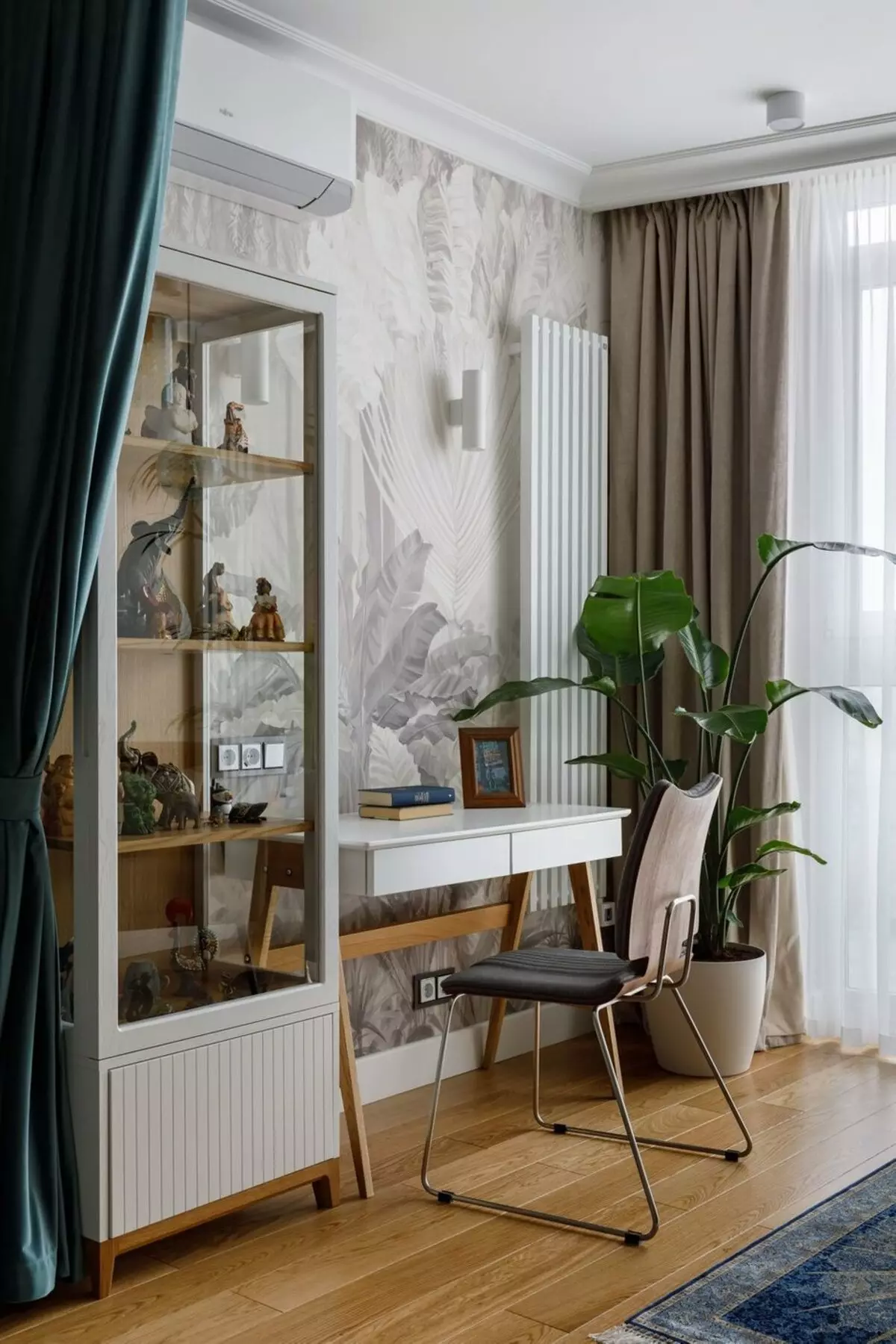 Foto: Kabinet dalam gaya moden, eklektik, apartmen, projek minggu, St. Petersburg, 4 dan banyak lagi, lebih daripada 90 meter, Margarita Syuvukhina - Foto