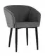 Chair Ralph velor dark grey.