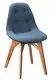 Chair Scandie Blue Art Naturba Blue.