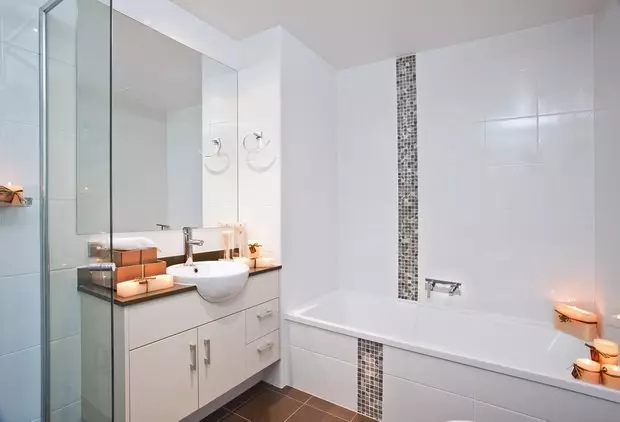 Foto: moderno, bagno in stile scandinavo, accessori, mobili e luce, suggerimenti, bianco, minimalismo, eco - foto