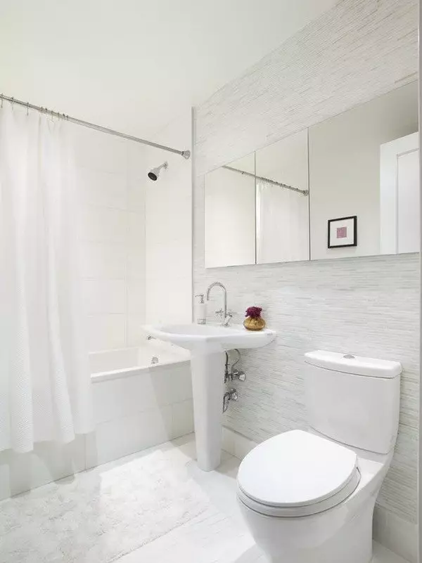 Foto: moderno, bagno in stile scandinavo, accessori, mobili e luce, suggerimenti, bianco, minimalismo, eco - foto