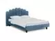 Queen Sharlotta l Blue Bed 160x200