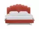 Queen Sharlotta L 160x200 letto rosso