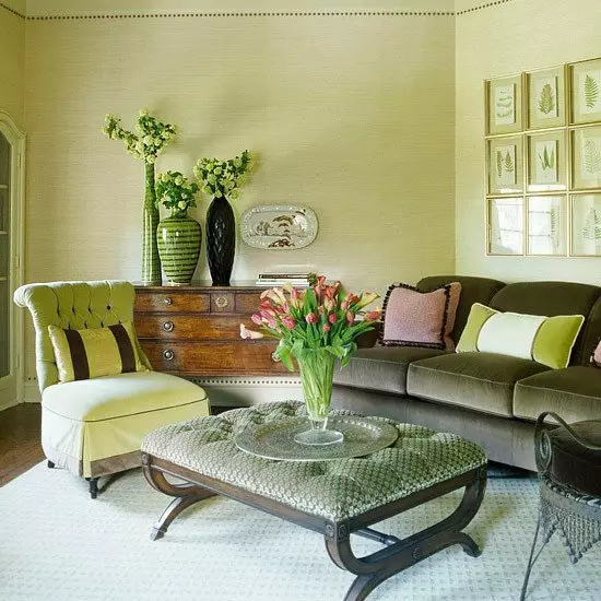 Photo: Living room in Provence and Country, Interior decor, Furniture and light, Tips - Photo