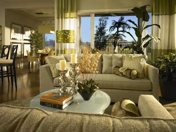 Photo: Living room in classic style, interior decor, furniture and light, tips - Photo