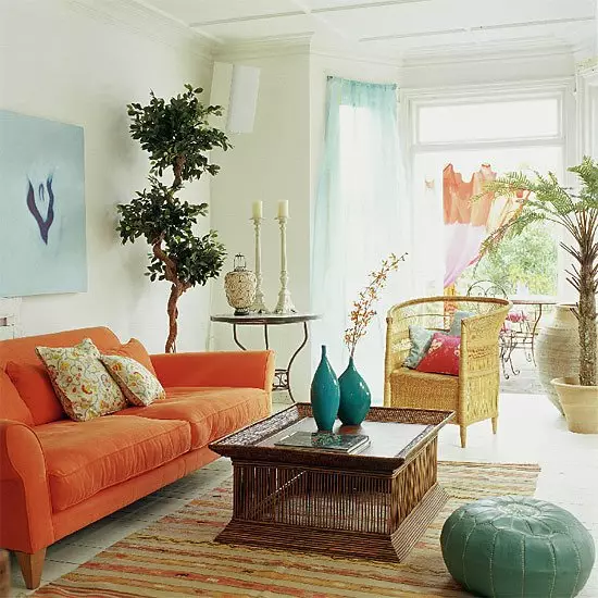 Photo: Living room in Provence and Country, Interior decor, Furniture and light, Tips - Photo