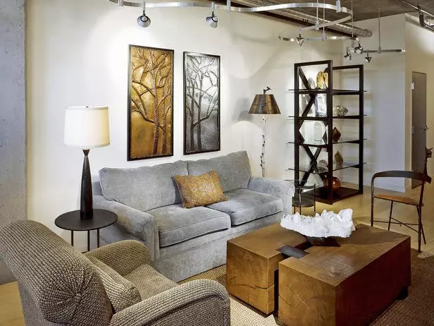 Photo: Loft style, interior decor, furniture and light, tips - Photo