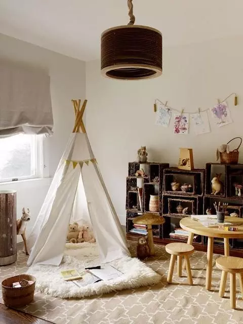 Photo: Children's in the style of Scandinavian, modern, interior decor, apartment, house, decor, tips - Photo