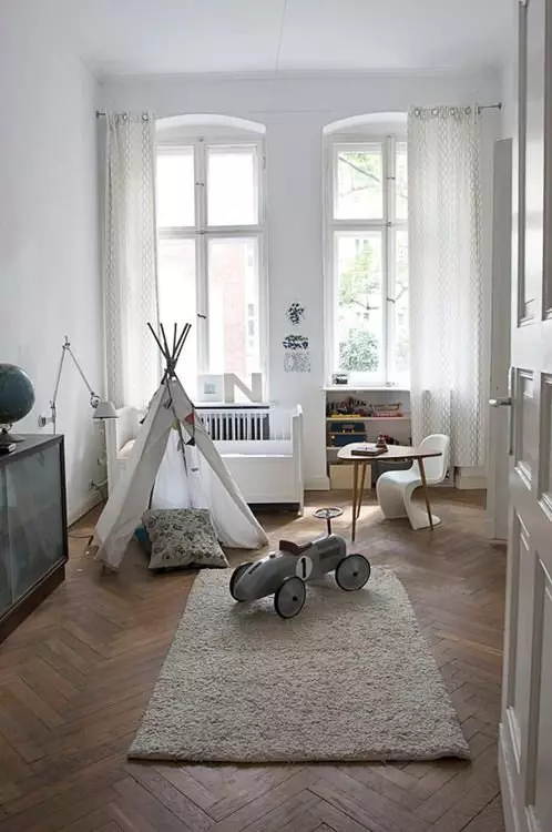 Wêne: Zarokan di Loft, Skandinavian, Ecleckian, Eclectic, Modern, Navneteweyî, Navxwe, Decor, Seriştan - Wêne