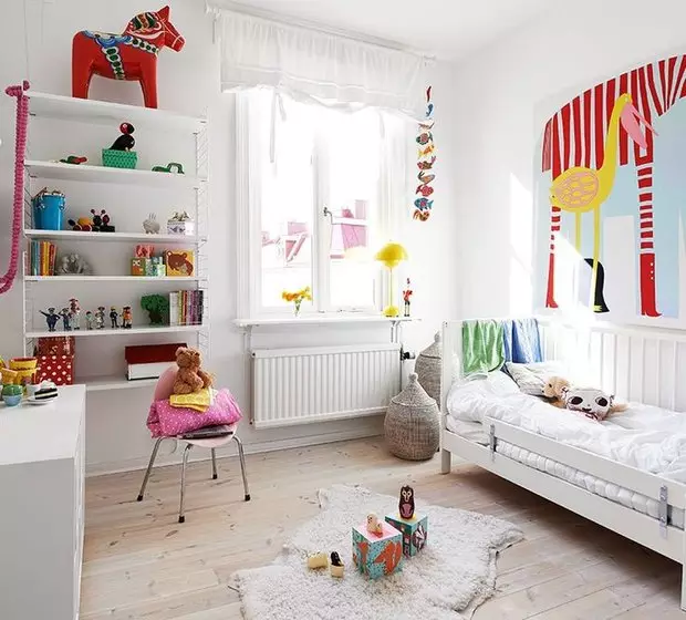 Photo: Children's in the style of Scandinavian, modern, interior decor, apartment, house, decor, tips - Photo