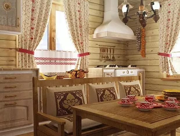 Photo: Kitchen and dining room in the style of Provence and Country, Interior decor, Apartment, House, Decor - Photo