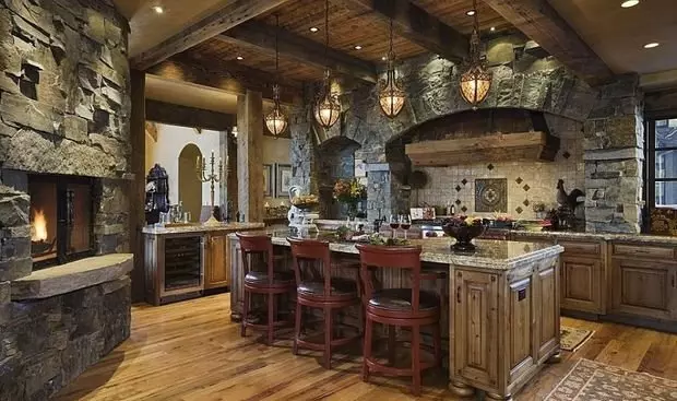 Photo: Kitchen and dining room in the style of Provence and Country, Interior decor, Apartment, House, Decor - Photo